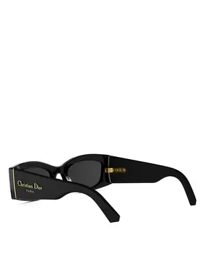 Dior Rectangle Sunglasses, 53mm