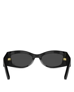 Dior Rectangle Sunglasses, 53mm