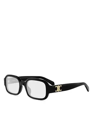 Celine Triomphe Rectangular Sunglasses - Dark Havana/brown Lens