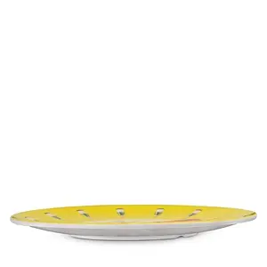 LULU POWERS Coupe Dinner Plate - Yolk