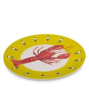LULU POWERS Coupe Dinner Plate - Yolk