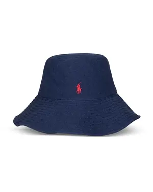 Polo Ralph Lauren Linen Sunhat Cruise Navy