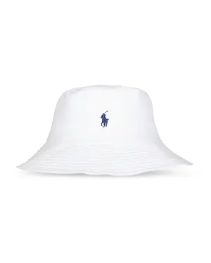 Polo Ralph Lauren Linen Sunhat - Deckwash White