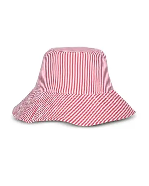 Polo Ralph Lauren Linen Sunhat - Red/white