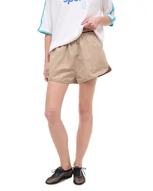 Staud Anchor Shorts - Desert