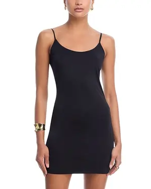 L'Agence Slip Dress - Black