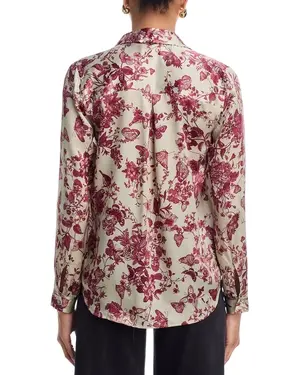 L'Agence Tyler Silk Blouse