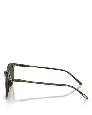 Oliver Spencer Laedin Square Sunglasses - Black