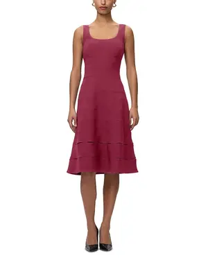 Herve Leger Zinnia Bandage Dress - Camellia