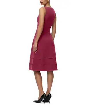 Herve Leger Zinnia Bandage Dress - Camellia