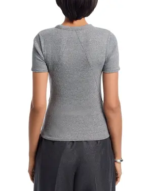 Rag & Bone The Essential Rib Crewneck Tee