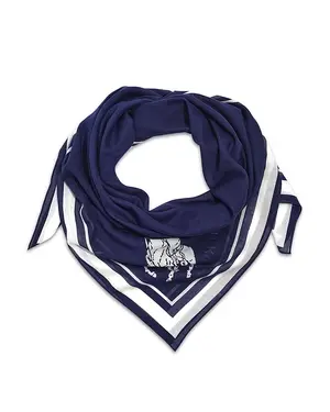 Polo Ralph Lauren Pony Square Scarf - Cruise Navy