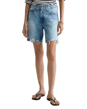 Ag Ex-boyfriend Denim Bermuda Shorts - Sierra Mea