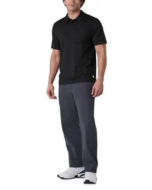 Vuori Ponte Perf Polo Shirt - Black Heather