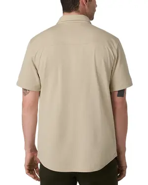 Vuori Knit Oxford Pocket Shirt - Trench