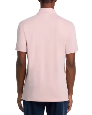 Peter Millar Crown Crafted Albatross Cotton-blend Pique Polo - Faded Scarlet