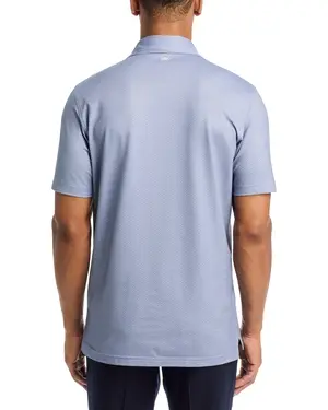 Peter Millar Crown Crafted Albatross Cotton-blend Pique Polo - Navy/multi
