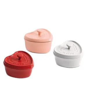 STAUB Mini Heart Cocotte, Set Of 3 - Multi