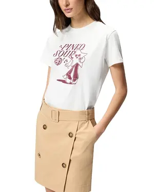 Pinko Trapani High Trim Tee