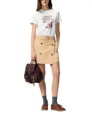 Pinko Trapani High Trim Tee
