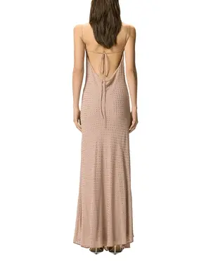Pinko Farro Georgette Slip Dress