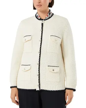 Marina Rinaldi Drop Shoulder Cardigans For Women