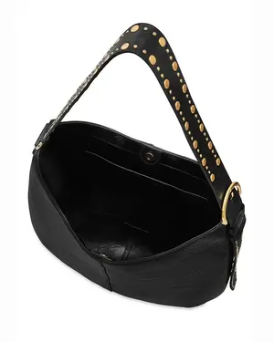 Rebecca Minkoff Naomie Leather Hobo Bag - Black