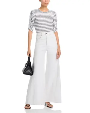 Veronica Beard Vicki High-rise Extra Wide Leg Jeans