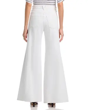 Veronica Beard Vicki High-rise Extra Wide Leg Jeans