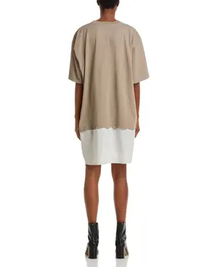 MAISON MARGIELA Combo Mini Dress