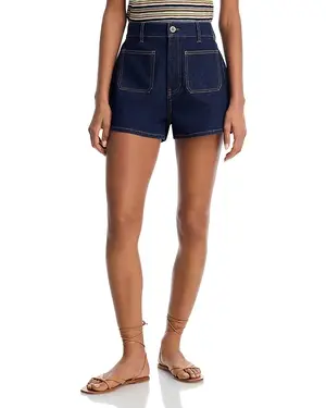 Veronica Beard Elijah Patch Pocket Shorts