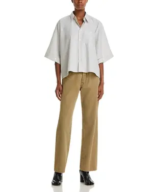 MAISON MARGIELA Coated Straight Leg Pants