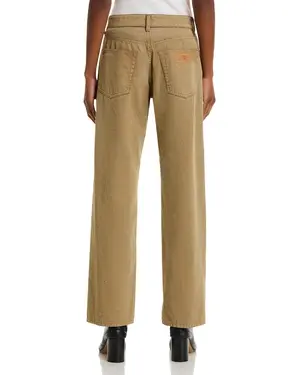 MAISON MARGIELA Coated Straight Leg Pants