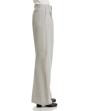MAISON MARGIELA Pleated Straight Leg Pants