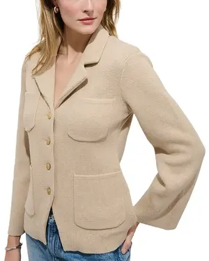 ALEX MILL Sweater Jacket - Sand