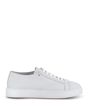 Men's Santoni White Sneakers