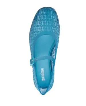 Melissa Harper Ballerinas - Transparent Blue