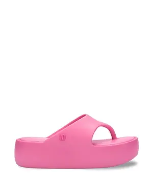Melissa Free Thong Platform Sandals - Pink