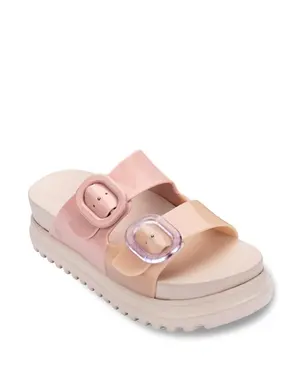 Melissa Cozy Platforms - Beige/pink