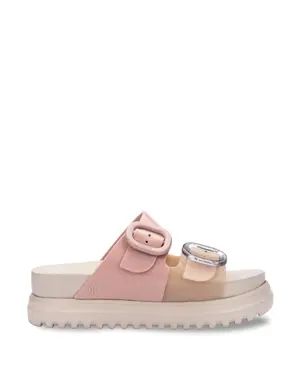 Melissa Cozy Platforms - Beige/pink