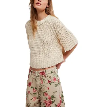 Free People Amy Sweater Tee