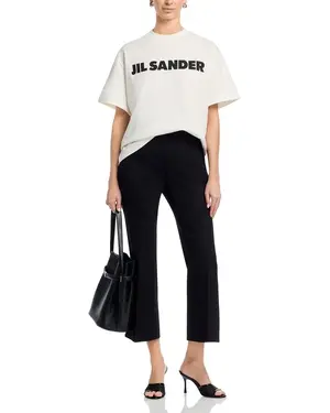 JIL SANDER Oversized Logo Tee