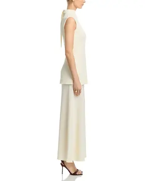 JIL SANDER Double Layer Midi Dress - Chalk