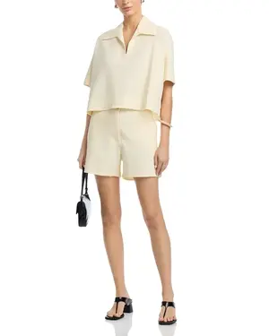 JIL SANDER Crepe Shorts