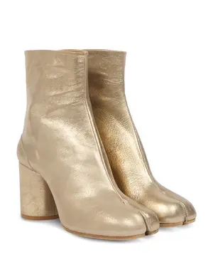 MAISON MARGIELA Tabi Leather Ankle Boots