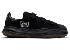 Mihara Yasuhiro Blakey Og Sole Canvas Low Triplein Sneakers - Black