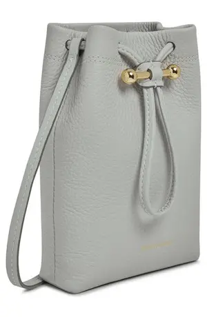 Strathberry Large Osette Leather Bucket Bag
