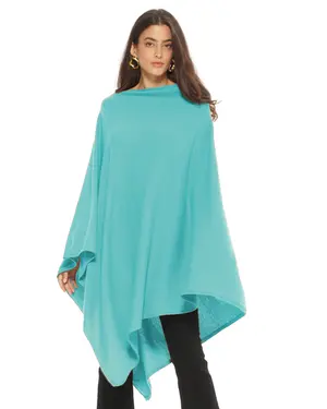 MONTICELLI CASHMERE Cashmere Long Poncho