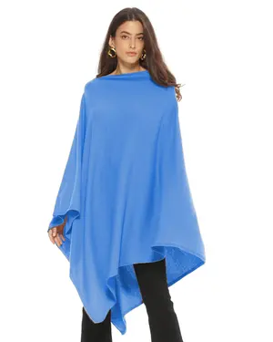 MONTICELLI CASHMERE Cashmere Long Poncho Jeans