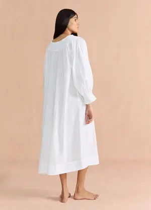 IF ONLY IF Georgie Nightdress - White